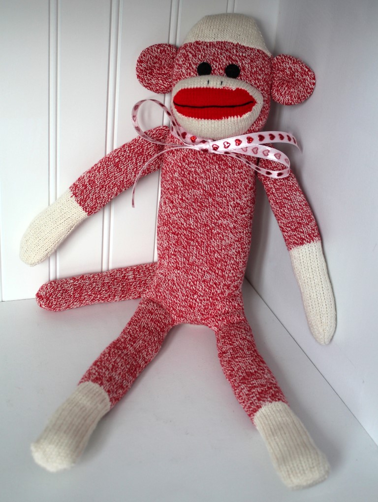 Red Sock Monkey – Traditional Rockford Red Heel
